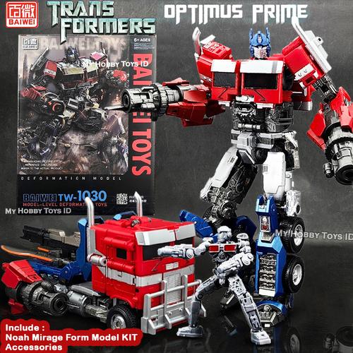 Jual Terbaru Robot Transformerss Figure Optimus Prime With Noah Mirage ...