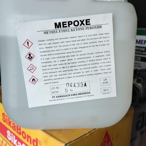 Jual MEPOXE KATALIS- Catalyst Pengeras Resin Hardener Resin 5 kg ...