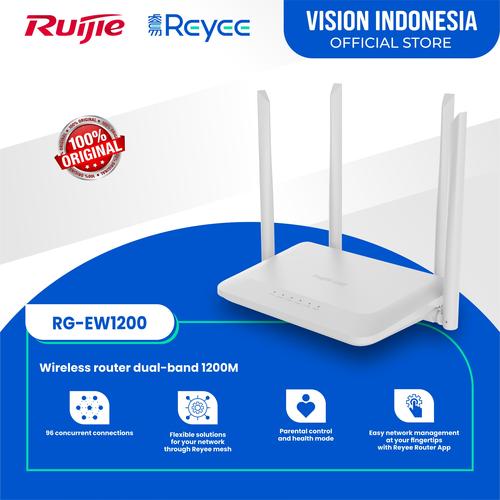 Jual RUIJIE REYEE RG-EW1200 1200M Dual-band Wireless Router - Jakarta ...