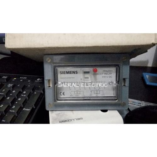 Jual Siemens 7Pa2231-1 110Vdc Fast Lockout Relay 8 Contact - Jakarta ...