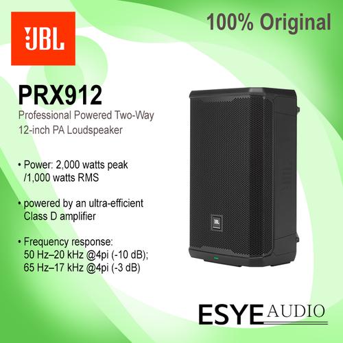 Promo JBL PRX 912 Professional Powered Two-Way 12-inch PA Loudspeaker ...
