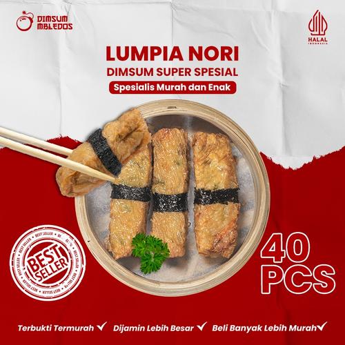 Jual Dimsum Lumpia Nori - Dim Sum Nori Spring Roll - Rumput Laut - Kota ...