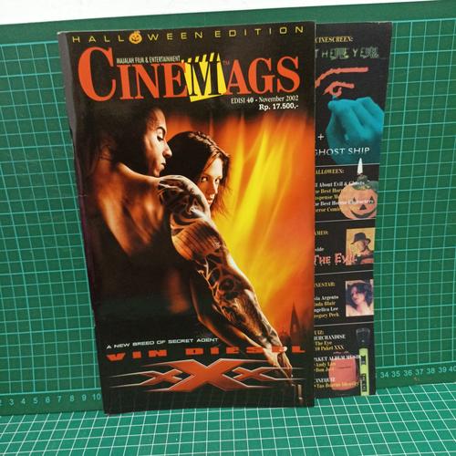 Jual Majalah Cinemags no 40 - Nov 2002 : Vin Diesel XXX (ada poster ...