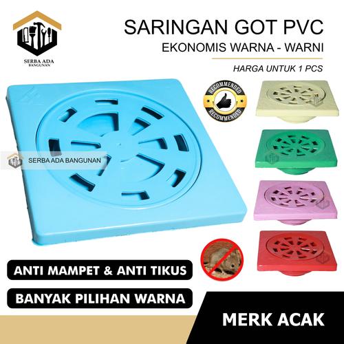 Jual Saringan Got Tebal Plastik PVC Kamar Mandi Toilet Floor Drain Air ...