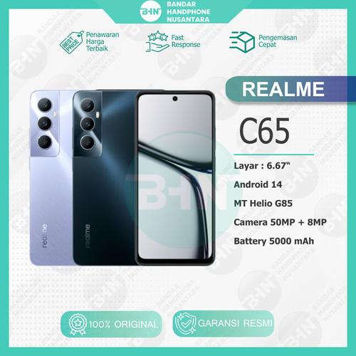 Promo Realme C65 45W Fast Charge | 5000mAh Massive Battery | IP54 Water ...