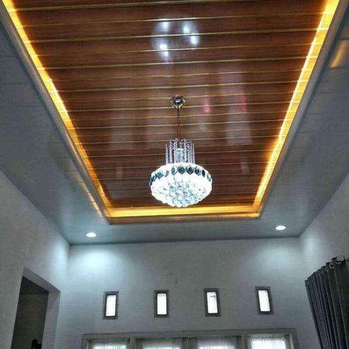 Jual plafon pvc motif kayu glossy - Jakarta Timur - plafon pvc ...