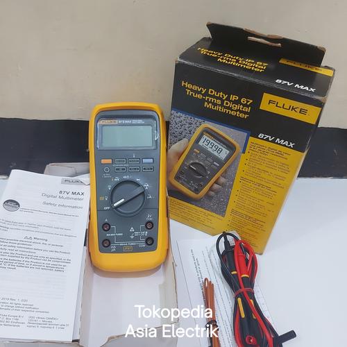 Jual FLUKE 87V MAX TRUE RMS MULTIMETER HEAVY DUTY IP67 ORIGINAL ...
