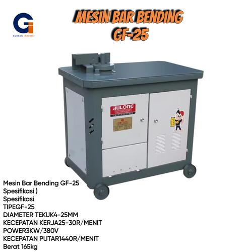 Jual Mesin Pembengkok Besi Beton/Mesin Bending Baja Bulat Gf-25 - 220 ...