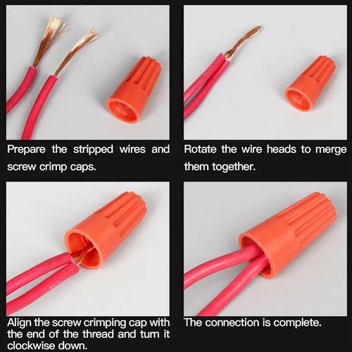 Jual Lasdop Putar Wire Connector Crimping Cap Krimping Penyambung Kabel ...
