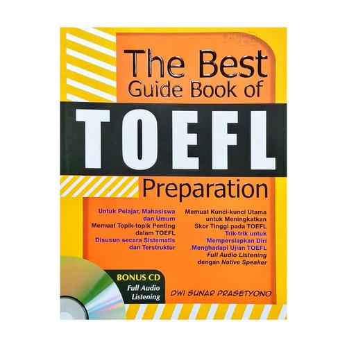 Jual Buku The Best Guide Book Of TOEFL Preparation Dwi Sunar Prasetyono ...