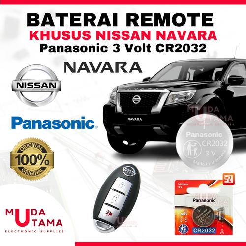 Jual Baterai Remote NISSAN NAVARA - ORIGINAL PANASONIC CR2032 | Battery ...