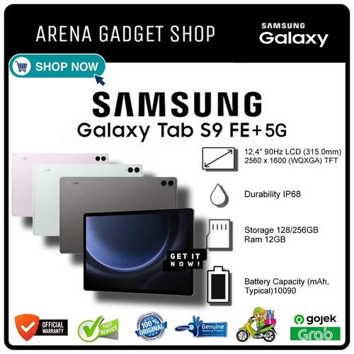 Jual Samsung Galaxy Tab S9 FE Plus S9FE+ 5G Ram 12/256Gb 12,4" New ...