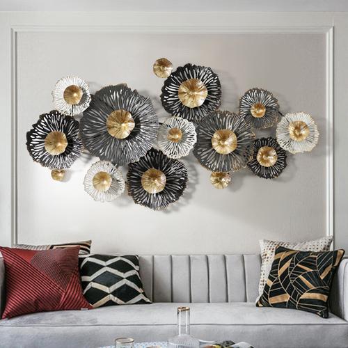 Promo Luxury Wall Decor Flower Metal Iron / Dekorasi Pajangan Dinding ...