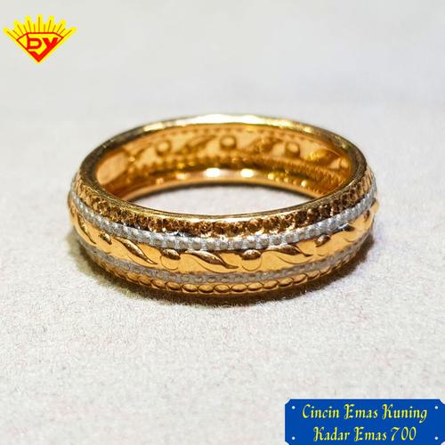 Jual Cincin Emas Kuning 105 Kadar Emas 700 - Jakarta Pusat - TOKO MAS ...