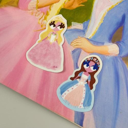 Jual Glitter Sticker Barbie 2000s Nostalgia Series by Alixos - Swan ...