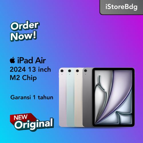 Jual Apple iPad Air 2024 13 inch M2 Chip 128GB 256GB 512GB 1TB Garansi ...