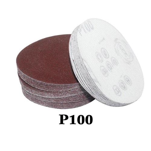 Jual Amplas Bulat Grid P100 Isi 1pcs 4 Inch Gerinda Eceran Grit Hamplas ...