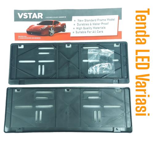 Jual Tempat dudukan Plat nomor mobil / frame cover plat mobil VSTAR ...