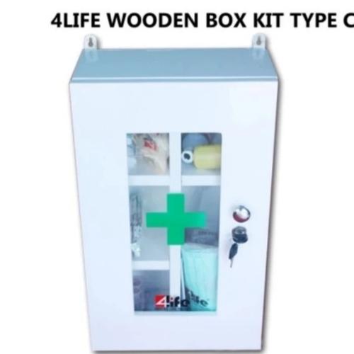 Jual WOODEN BOX KIT TYPE C / KOTAK P3K 4 LIFE + ISI LENGKAP - Jakarta ...