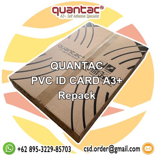 Jual Quantac PVC ID Card A3+ PET Instant Digital Print Laser Repack 5 ...