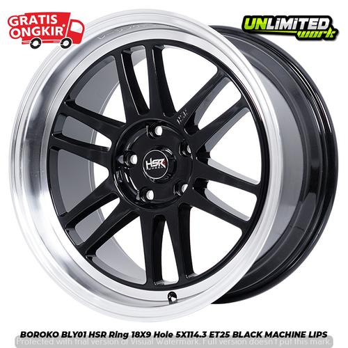 Jual VELG RACING MOBIL R18 HSR TIPE BOROKO BLY01 - MODIFIKASI MOBIL CIVIC HRV CAMRY ALPHARD ...