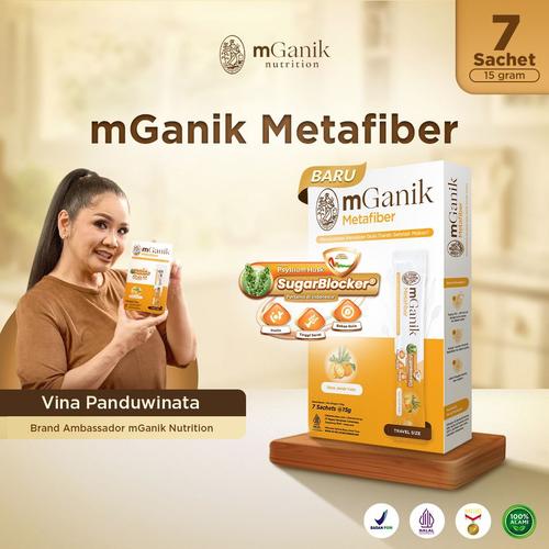 Jual MGanik Metafiber Meta Fiber Travel Size isi 7 Sachet Obat Diabetes ...