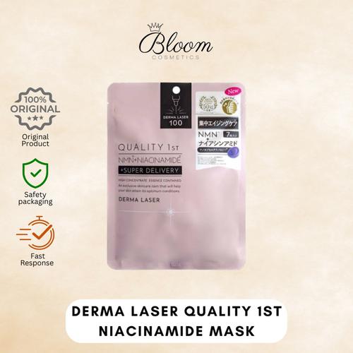 Jual Derma Laser Quality 1st Niacinamide Mask Original Japan - Jakarta ...