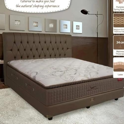 Jual SPRING BED ROMANCE UK 180 CM KASUR ROMANCE SPRING BED NATURAL ...