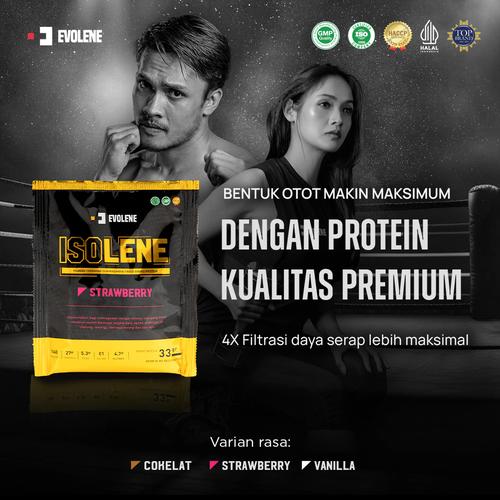Jual Evolene Isolene SACHET - Whey Isolate - Suplemen Fitness - Jakarta ...