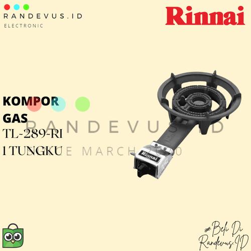 Jual RINNAI Kompor Gas Mawar 1 Tungku Seri Komersil Turbo - TL-289-RI ...