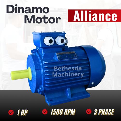 Jual Dinamo Motor Alliance 1HP 0.75KW Dinamo Motor 1 HP Dinamo 1HP 1500 ...