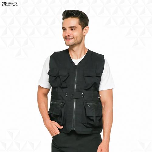 Promo Rompi Cargo Multifungsi Tactical Outdoor Vest Lapangan Rompi ...