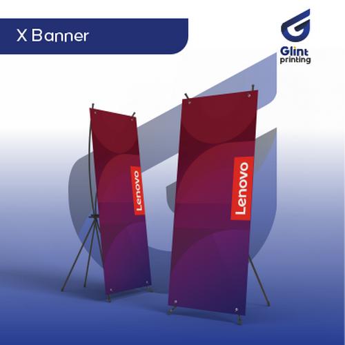 Jual X-Banner 60x160 Bahan Albatros / Flexi Korea China / Flexi China ...