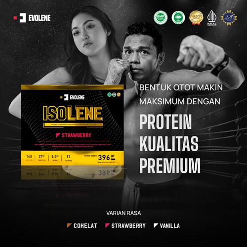 Jual Evolene Isolene 396gr/12 Sachet - Suplemen Fitness - Coklat - Kota ...