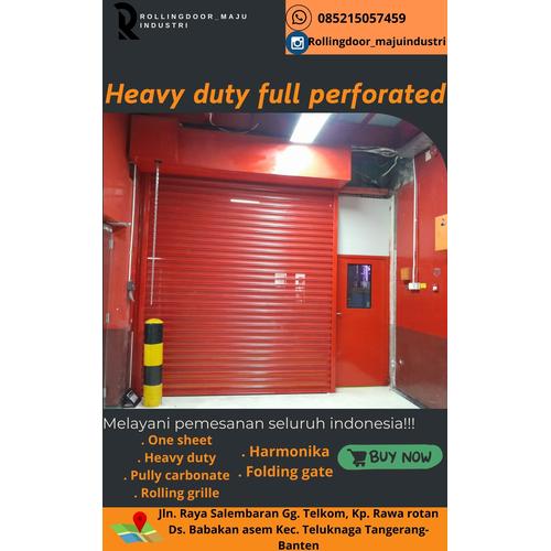 Jual Rollingdoor heavy duty full perforated ketebalan 1mm - Jakarta ...