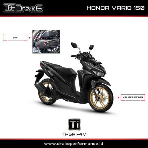 Jual Drake Titanium Baut CVT, Baut Kaliper Honda Vario150 150 Original ...