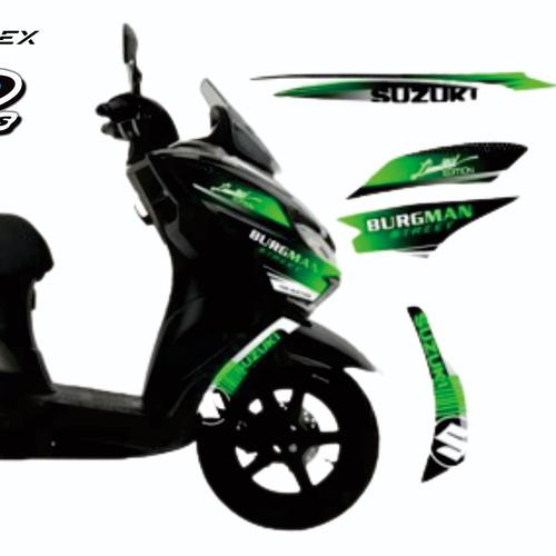 Jual Sticker Suzuki Burgman street 125 ex decals - Abu-abu - Kota ...