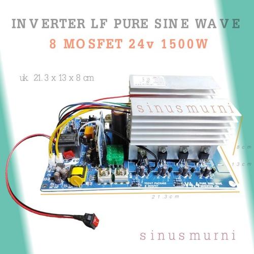 Jual Pcb Modul inverter module kit inverter 24v 1500w low frekuensi - Kota Semarang - sinus ...