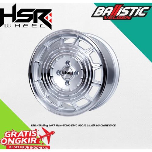 Jual Velg Racing Original R16 HSR RTR Lebar 7 Velg Mirage Ignis City ...