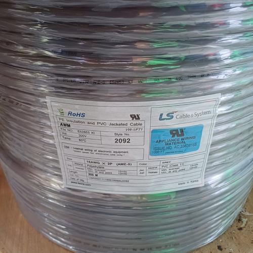 Jual LS Kabel 2pair 18AWG Twisted Shielded/Kabel 18AWG 2pair LS isi 4 ...