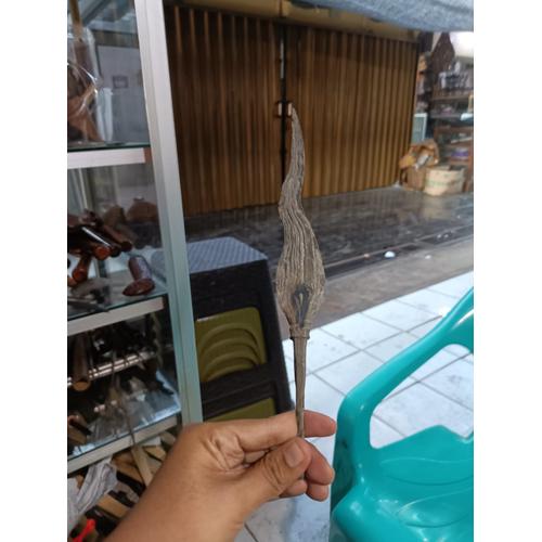 Jual tombak jangkung pamor singkir dan batu tapak bolak balik gubahan ...