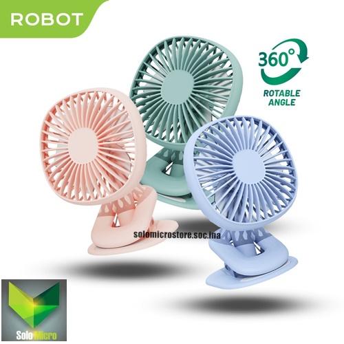 Jual ROBOT Mini Fan RT-BF10B Kipas Angin Portable dengan Klip Kuat ...