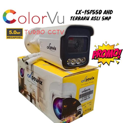 Jual LOEWIX CCTV KAMERA 5MP CAMERA COLORVU OUTDOOR LX-15F550 2560P ...