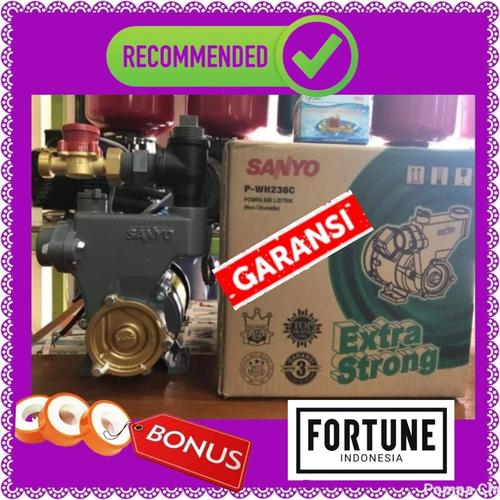 Jual Pompa booster SANYO 200 watt pendorong Otomatis Flow switch mc sanei - Kota Tangerang ...