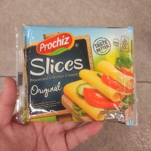 Jual PROCHIZ SLICES CHEDDAR CHEESE ORIGINAL 5LEMBAR - Kota Medan - TOKO ...