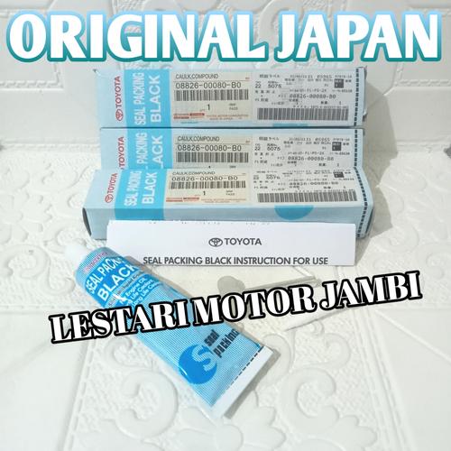 Jual lem Sealer seal packing Toyota black original Japan asli Toyota ...