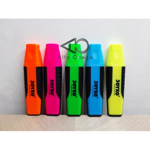 Jual Highlighter Joyko Penanda Berwarna Tulisan - Kuning - Jakarta ...