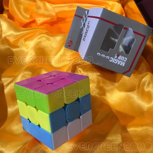 Jual Rubik Cube 3x3 (Center bisa Spinner) YongJun / Magic Cube Golden ...