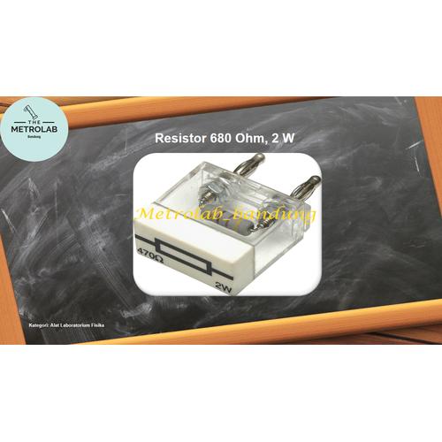 Jual Resistor 680 Ohm, 2 W |Resistor Karbon 680 Ohm ±5%, 2W dgn Section ...