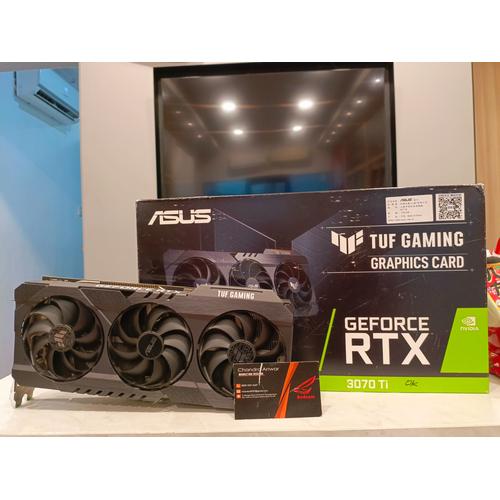 Promo Asus TUF Gaming GeForce RTX 3070 Ti / RTX 3070TI Edition 8GB ...